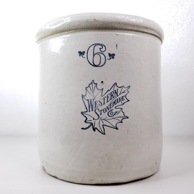 Crocks - Antique 6 Gallon