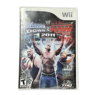 WWE: SmackDown Vs. Raw 2011 (Nintendo Wii) - COMPLETE/CIB | eBay