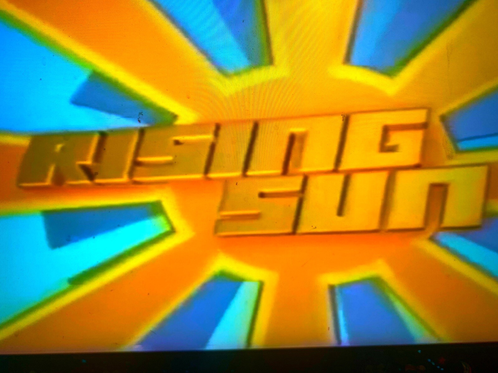 Rising Sun Cartoon Network Toonami VHS 2001 | Grelly USA