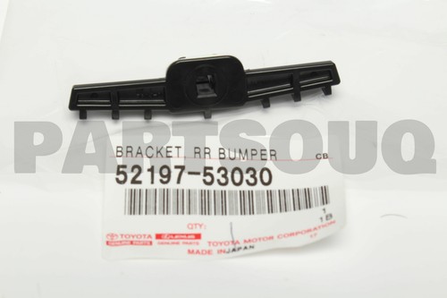 5219753030 Genuine Toyota BRACKET, REAR BUMPER SEAL, RH/LH 52197-53030 ...