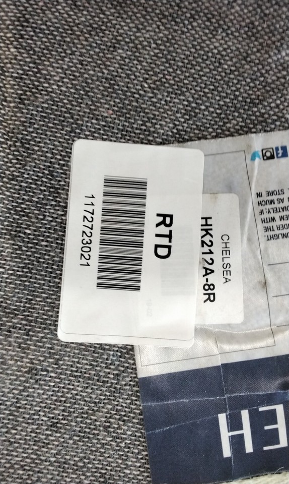 IVORY 8' X 8' Round Loose Thread Rug, Reduced Price 1172723021 HK212A ...