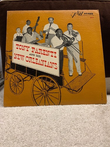 TONY PARENTI and his NEW ORLEANIANS LP Jazzology J-1 Art Hodes ...