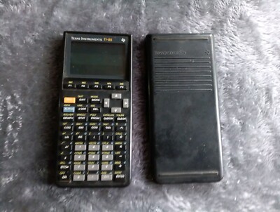 Texas Instruments TI 85 Graphing Calculator With Cover (For Parts Or ...