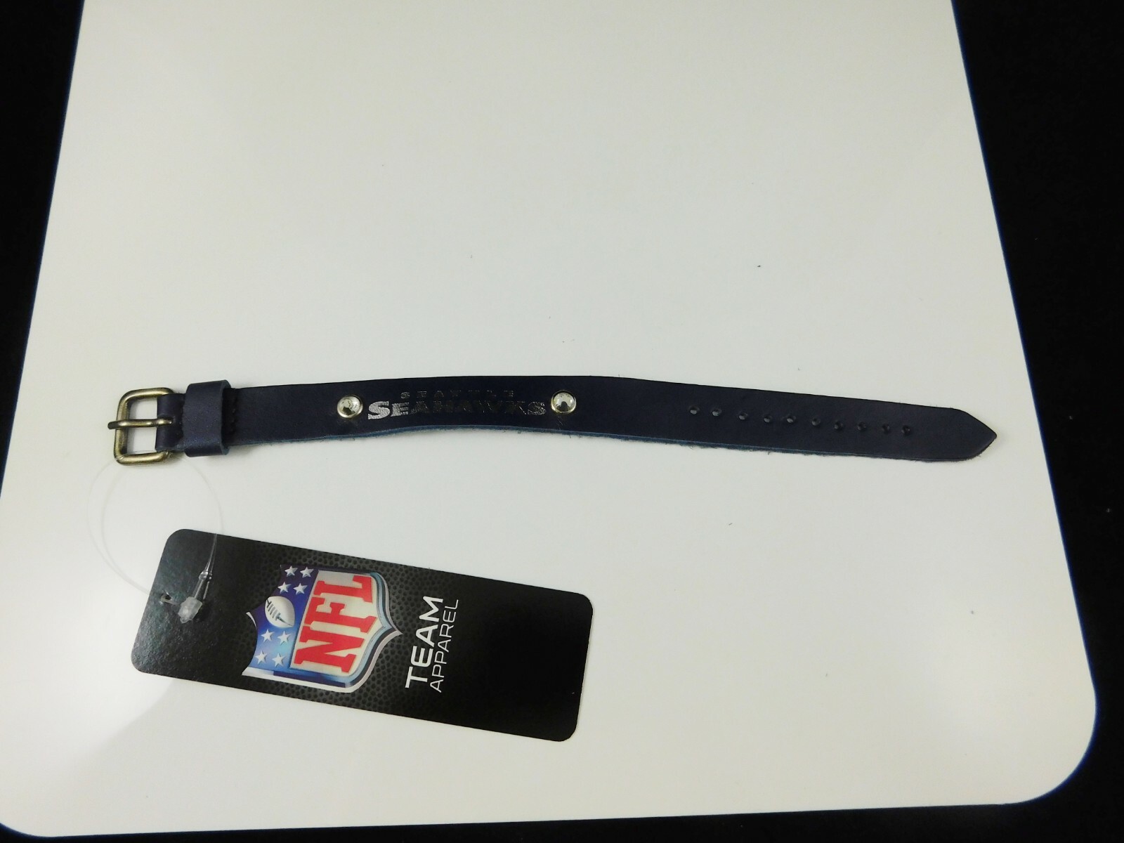 Seattle Seahawks Ladies Leather Buckle Bracelet NFL Fashion Belt Style ...