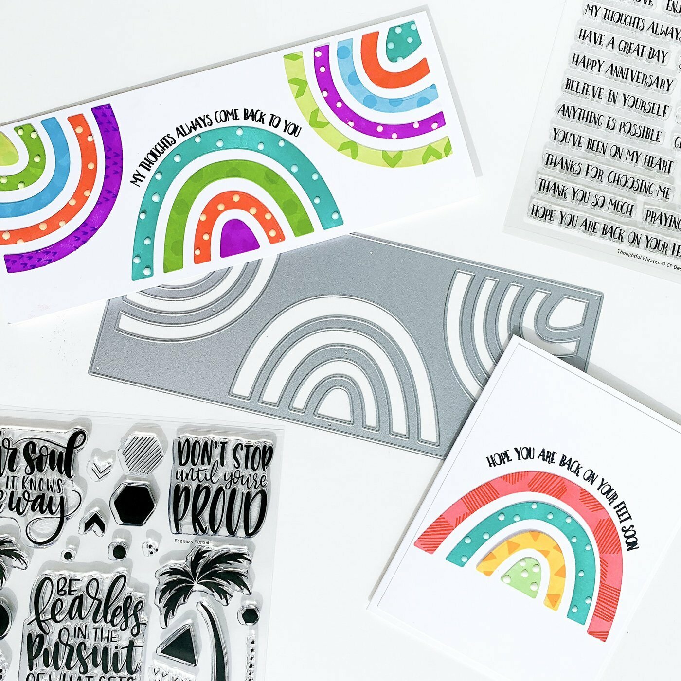 Catherine Pooler Die Rainbow Slimline | eBay