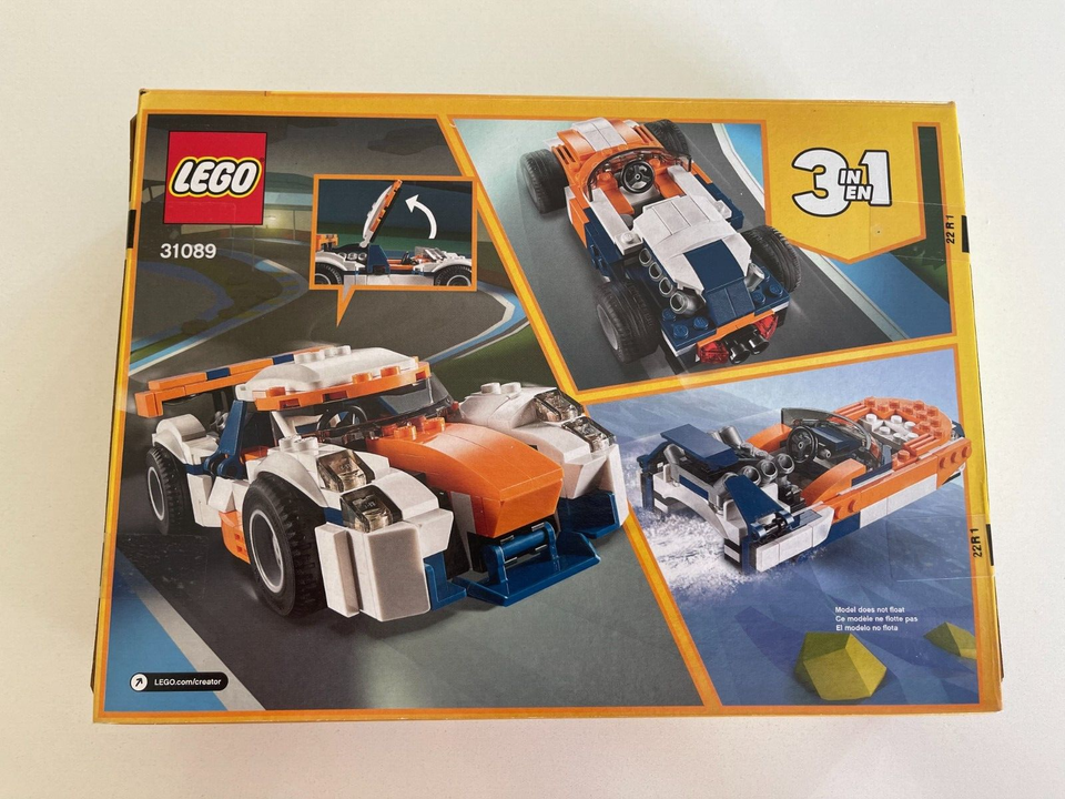 LEGO Creator Sunset Track Racer 31089 3in1 Brand New Factory Sealed ...