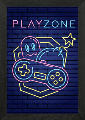 Video game Framed Wall Art Poster Canvas Print Picture | eBay UK