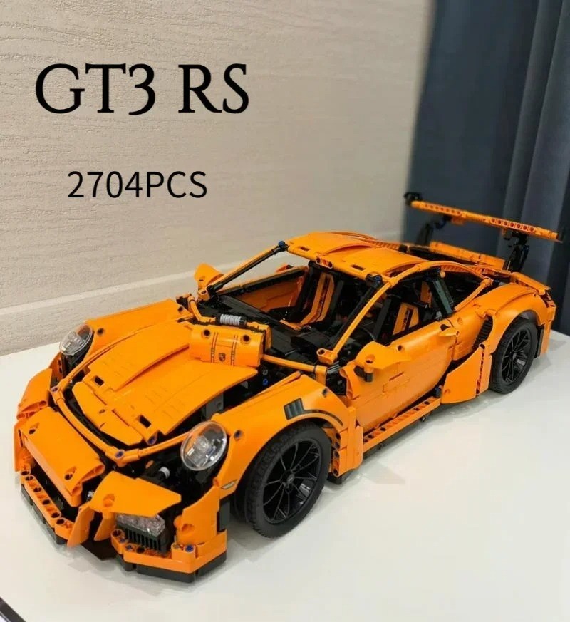 Hot 2700+PCS Technical GT3 Super Sports Car Model Compatible 42056 ...