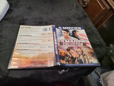 The Marine Collection 4 Movie DVD Set 1 2 3 Homefront & Moving Target ...
