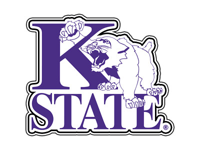 #0493 Kansas State Wildcats K State Logo College Sticker Waterproof ...
