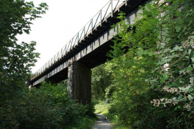 Photo 6x4 Railway Viaduct Tywardreath Highway Taking the Par-Newquay ...