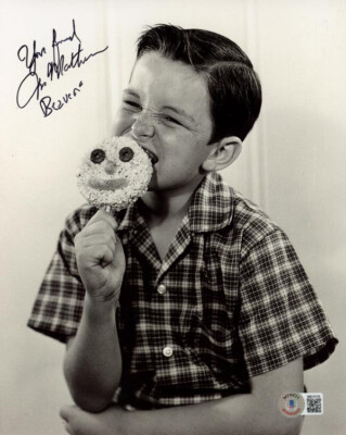 JERRY MATHERS SIGNED AUTOGRAPHED 8x10 PHOTO LEAVE IT TO BEAVER RARE ...