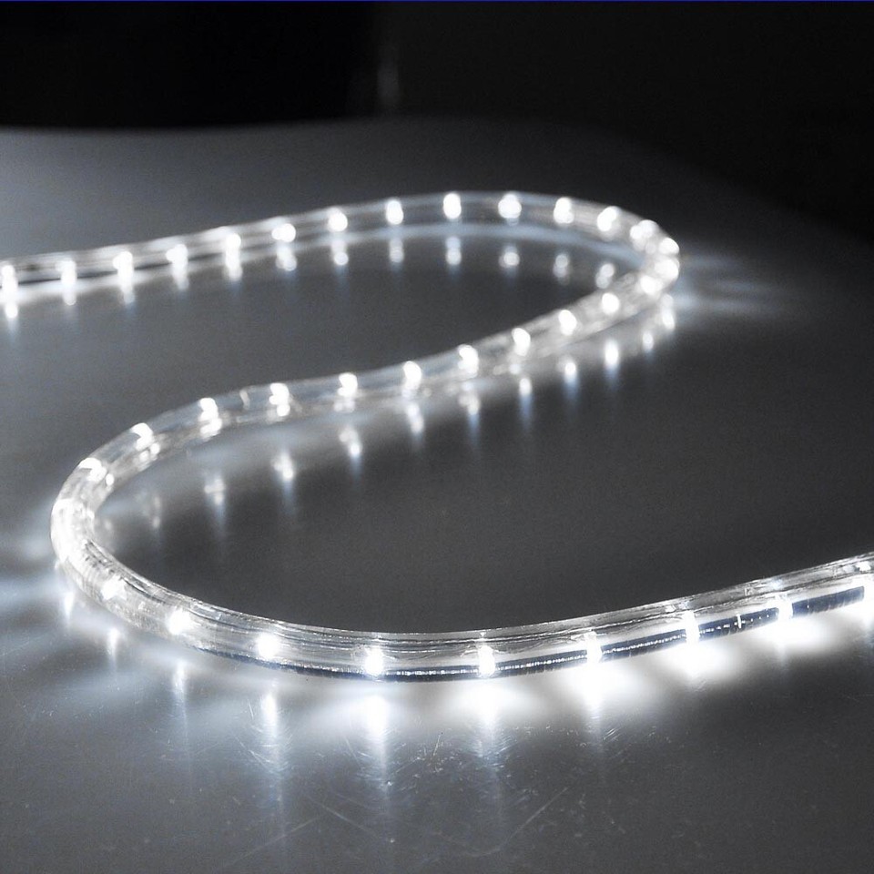 50/100/150/300ft LED Rope Light In/Outdoor Cuttable Flexible Lights ...