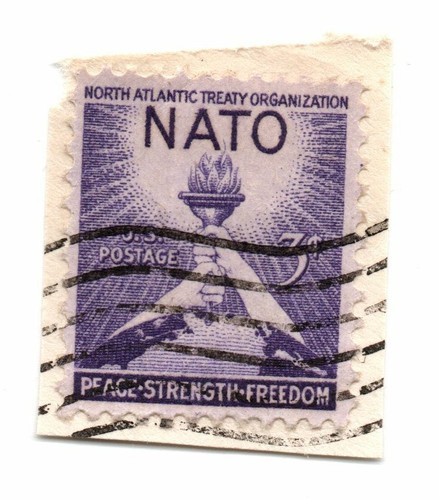 US Scott 1008 NATO Torch Of Liberty 3 Cent Stamp 1952 Used (a19) On ...