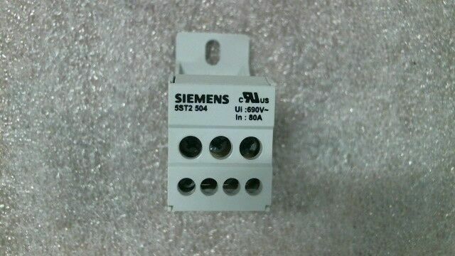 Siemens 5st2 504 Distribution Blocks 1 Pole 80a - for sale online | eBay