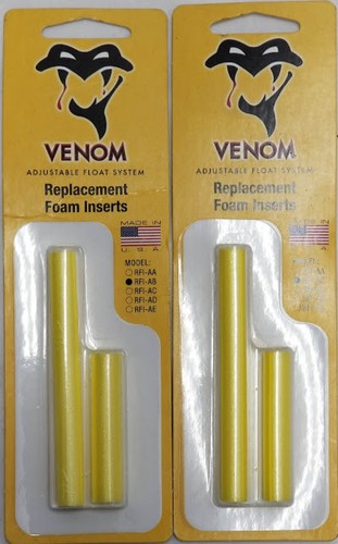 4 Adjustable Venom Ice Float Neutral Buoyancy Bobber Fishing Tackle ...