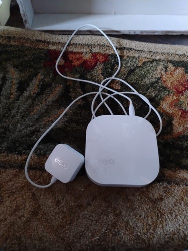 Eero B010001 2nd Generation Gen AC Tri-Band Mesh Router White w/ Power ...