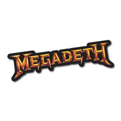 Megadeth Sticker / Decal - Rock Metal Band Music Car Laptop Window ...