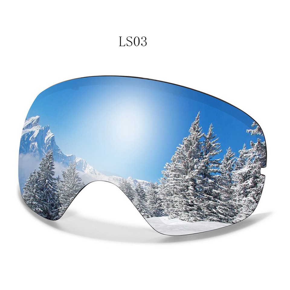 Ski Goggles Snowboard Snow Goggles Interchangeable 9 Lenses UV400 Men ...