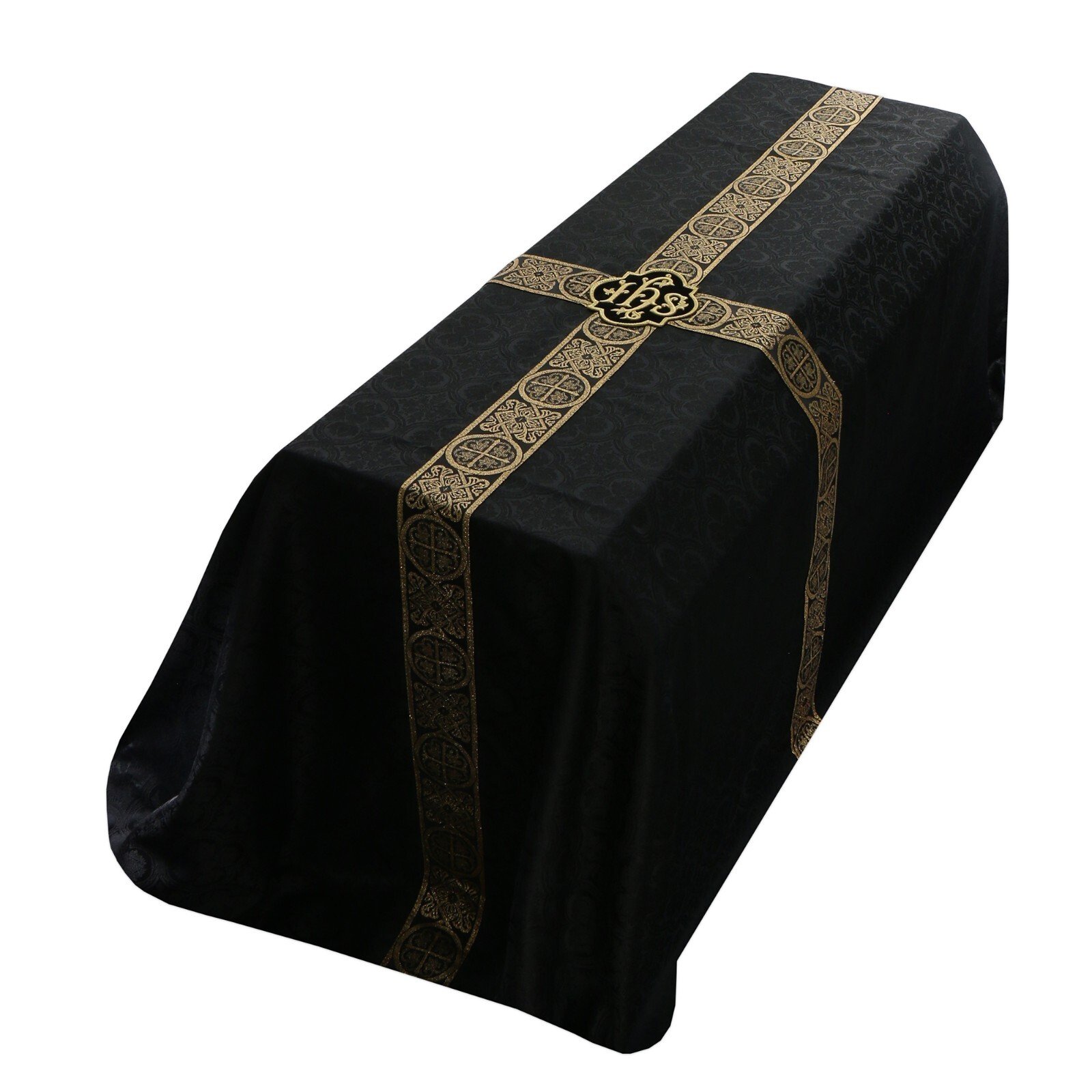 Black Funeral Pall Vestment Velo Mortuorio Negro Schwarz Sargtuch ...