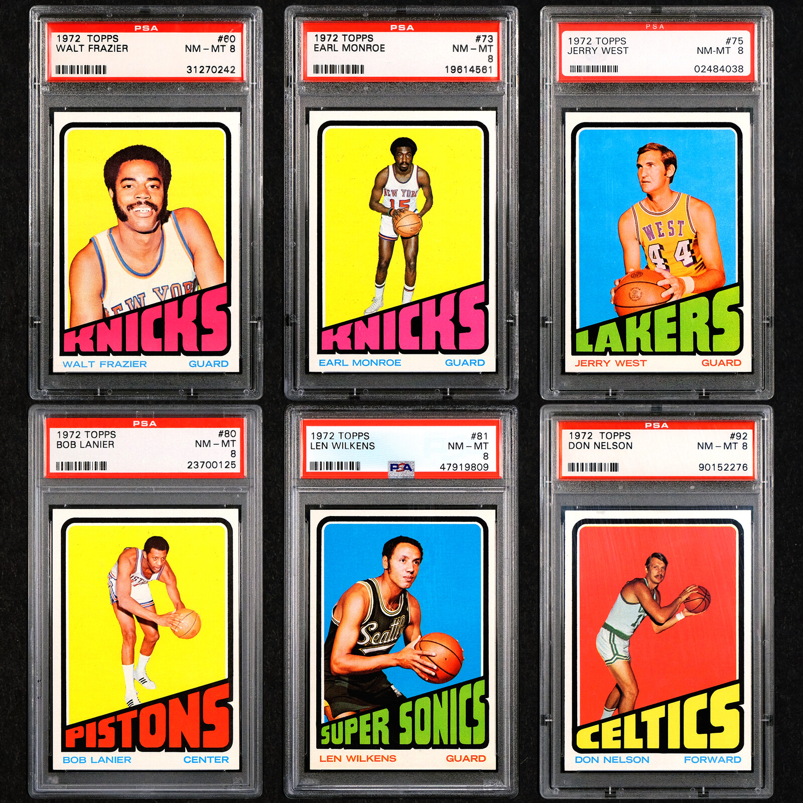 1972 TOPPS BASKETBALL COMPLETE 🔥 264 CARD SET - JULIUS ERVING RC 🔥 ALL ...