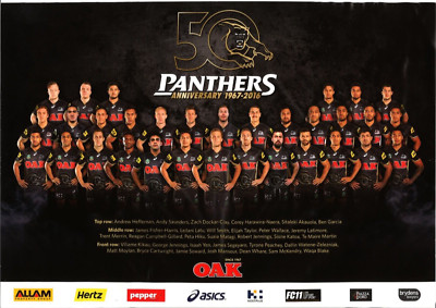 PENRITH PANTHERS PREMIERS NRL TEAM POSTER, BARGAIN RUGBY,+ feedbacks 2 ...