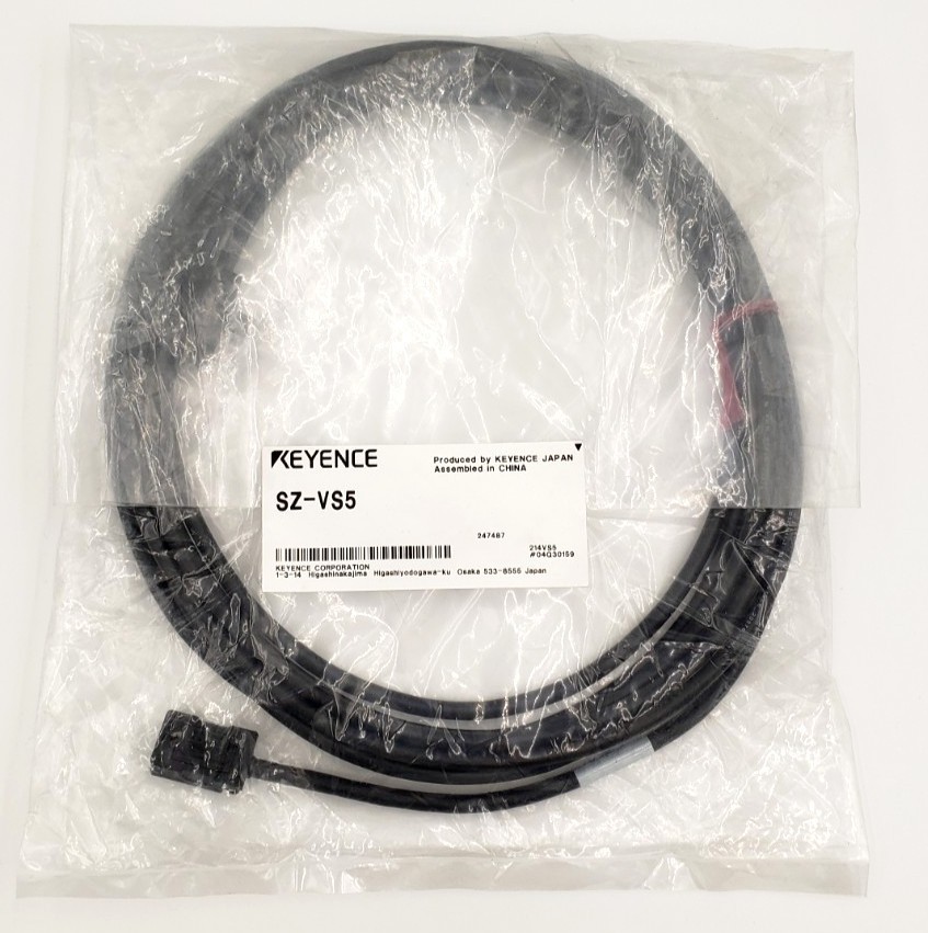 New Keyence SZ-VS5 Safety Laser Scanner Connection Cable 5 Meter Length ...