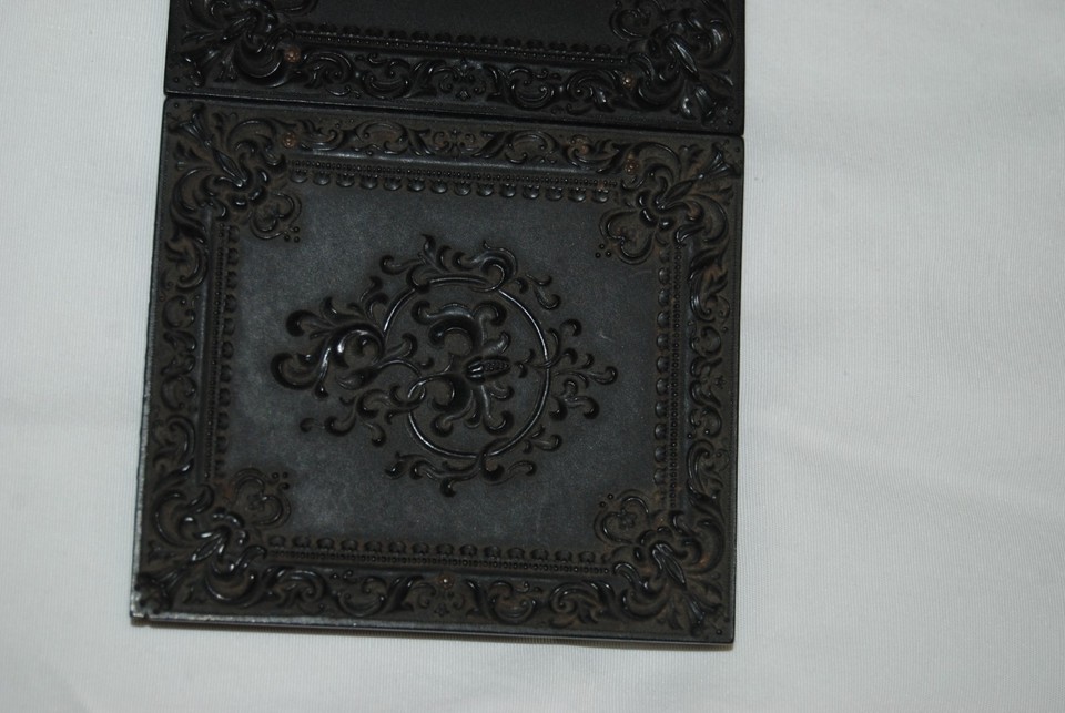 Thermoplastic union photo case - 1/6th plate size - geometric with ...