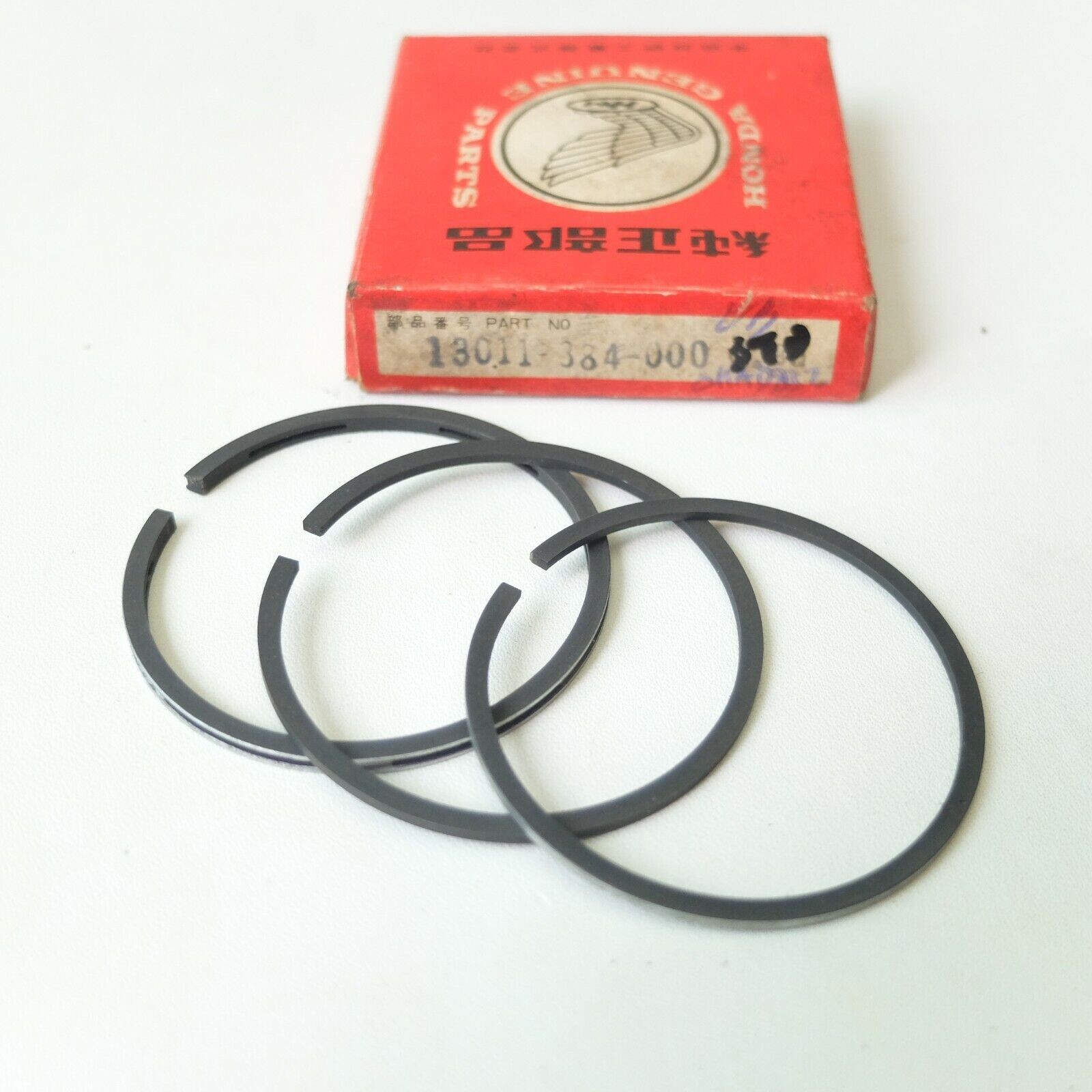 Honda CB100 XL100 SL100 K3 Piston Ring Kit Size 0.50 NOS 13011-384-000 ...