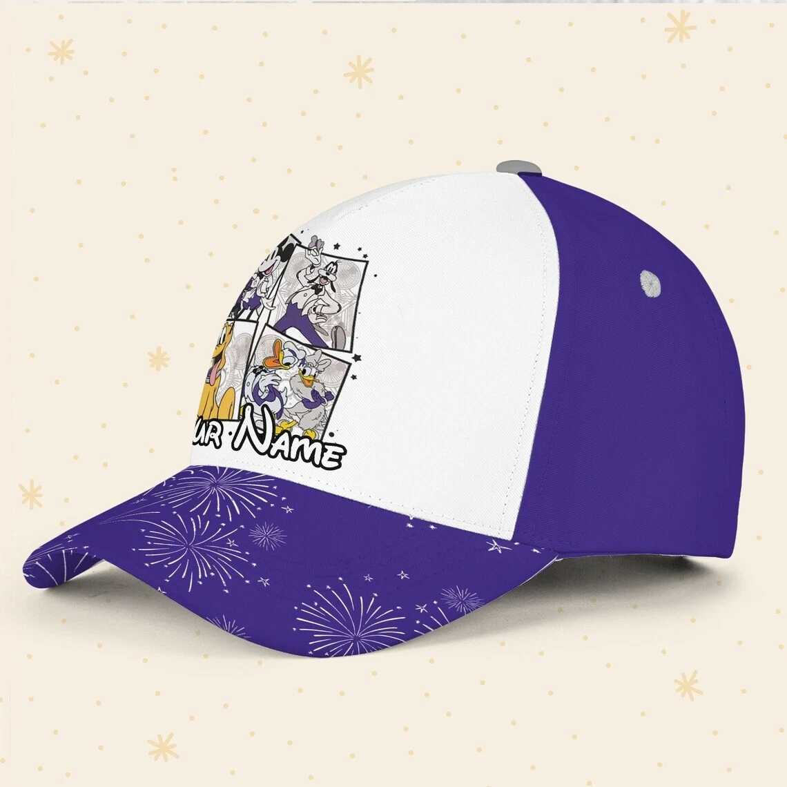 Custom Disney Mickey Friends 100 Years Cap, Disney Trip Family Hats ...