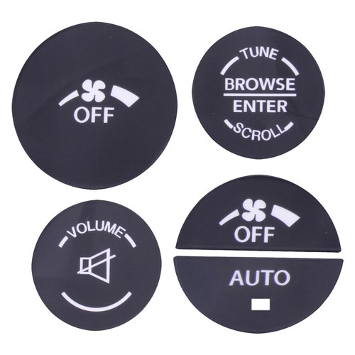 AC Dash Button Repair Kit Decal Sticker Replace Fit for Chrysler 200 14 ...