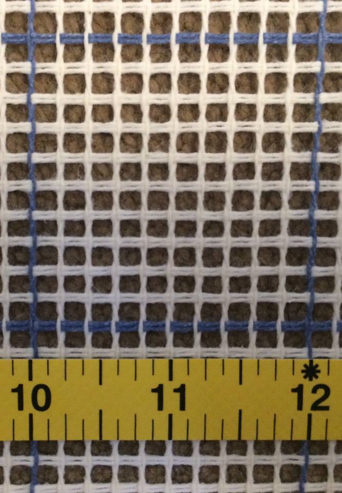 Latch Hook Canvas Rug Canvas 5hpi small hole Zweigart Quality Canvas ...