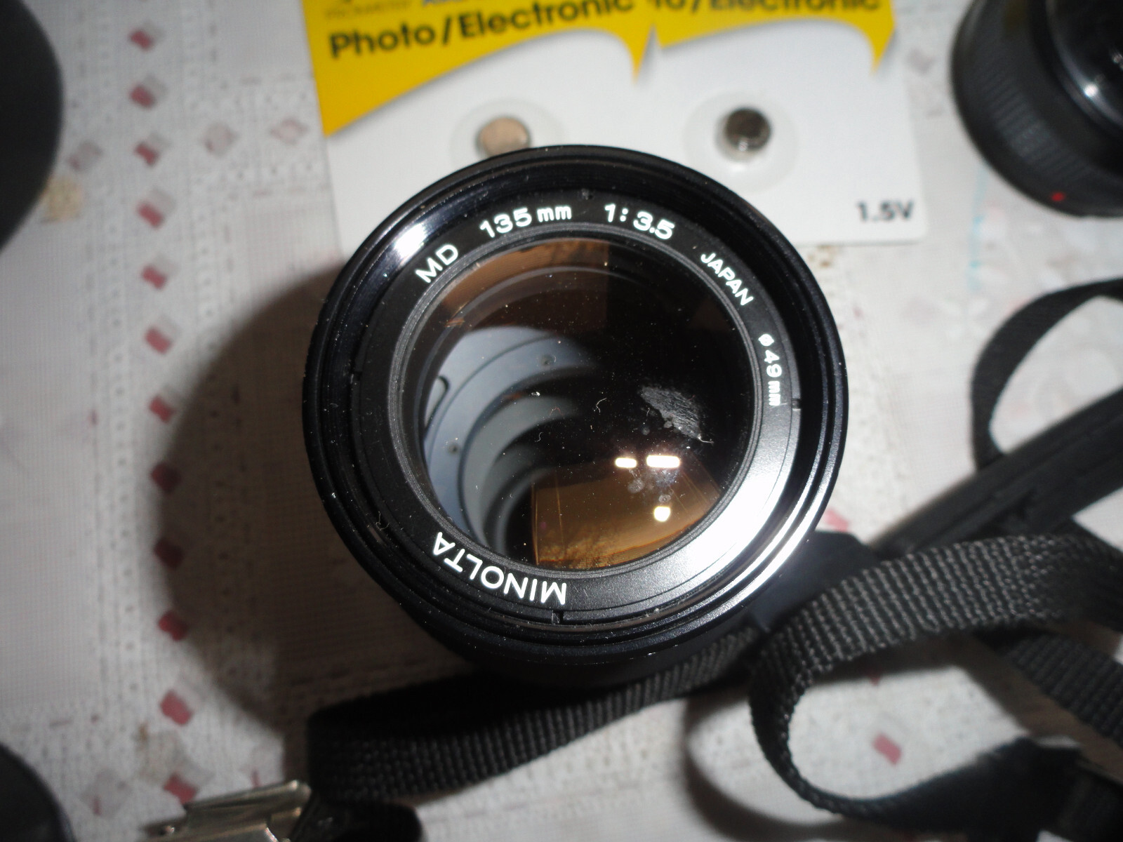 Minolta X-700 Black SLR 35mm Film Camera Bundle w/ Bag, Lens & Extras C ...