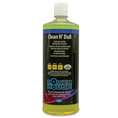 Powerhouse Bowling Clean n Dull Bowling Ball Cleaner Quart -Free ...