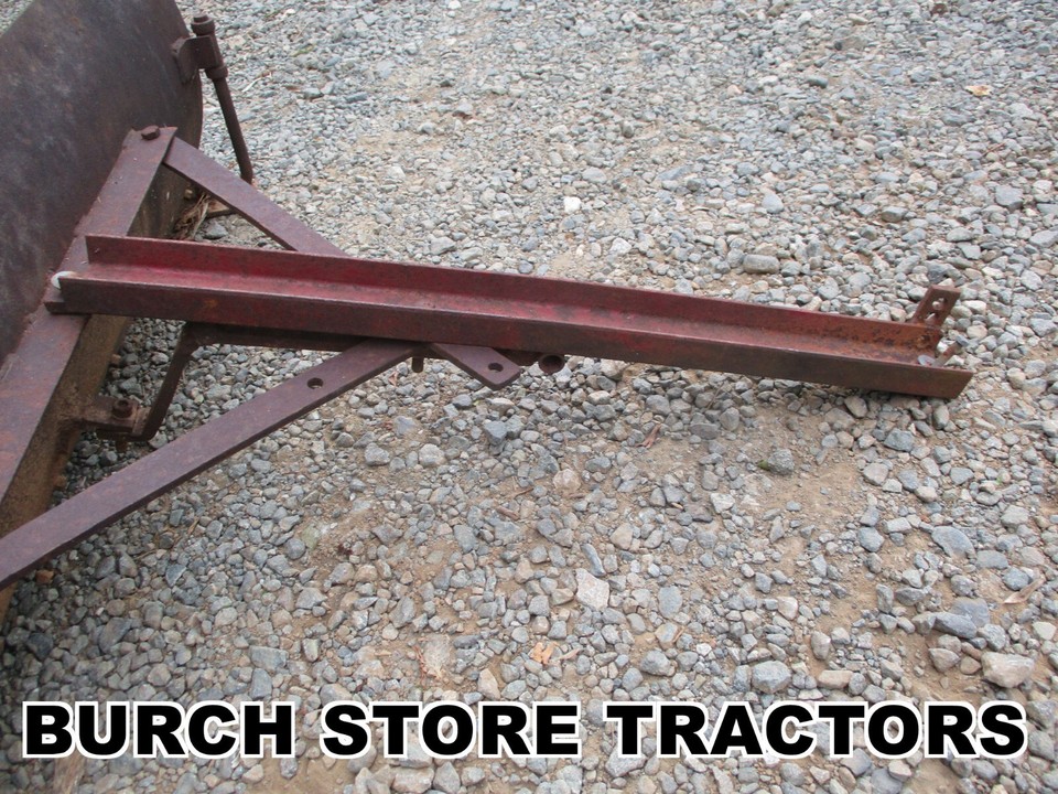 4 Foot Wide Front Push / Leveling Blade for Lawn Tractor or Lawn Mower ...