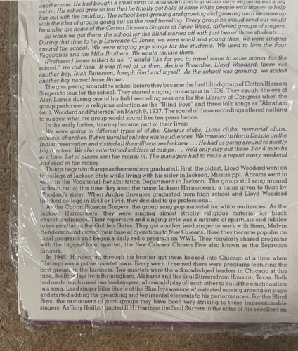 Archie Brownlee And The Five Blind Boys Of Mississippi – You Done What ...