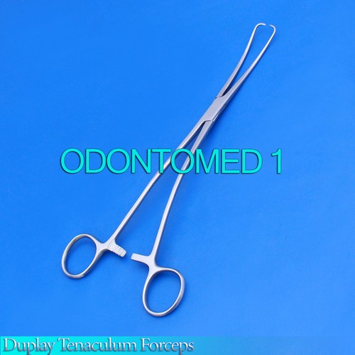 Duplay Tenaculum Forceps 9.50" Double Curved Gynecology Surgical ...