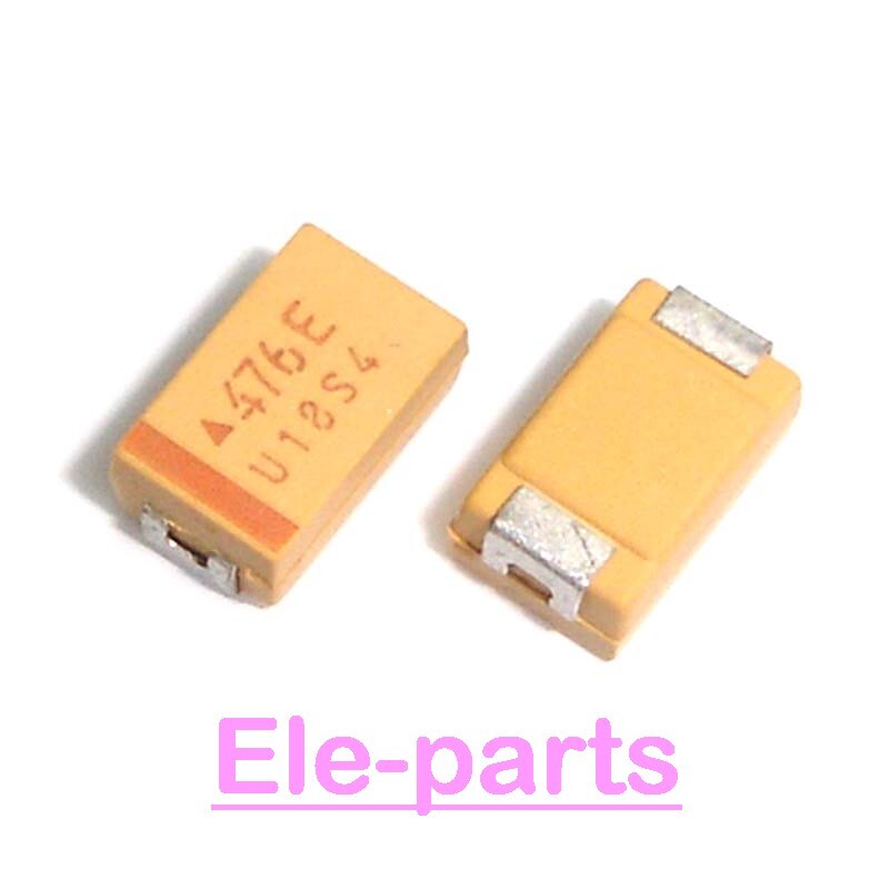 10 PCS 47UF/25V D 7343-31 SMD Tantalum capacitor 476E 25V47UF SMT | eBay