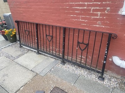 wrought iron-style metal railings Salvaged Large Size Heavy Duty | eBay UK