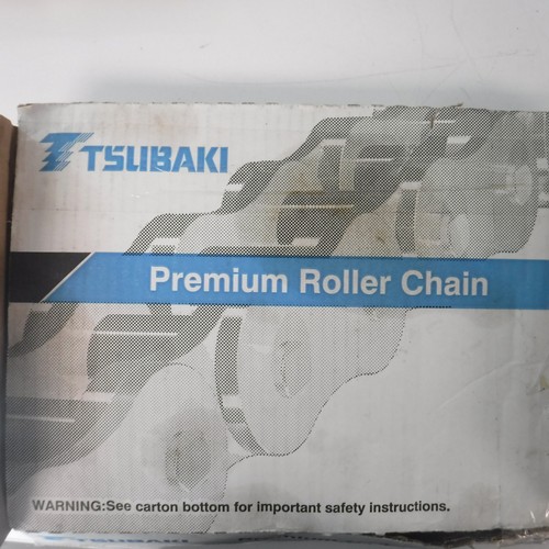 10' Tsubaki Single Strand Roller Chain RS80-RIV 3.048m | eBay