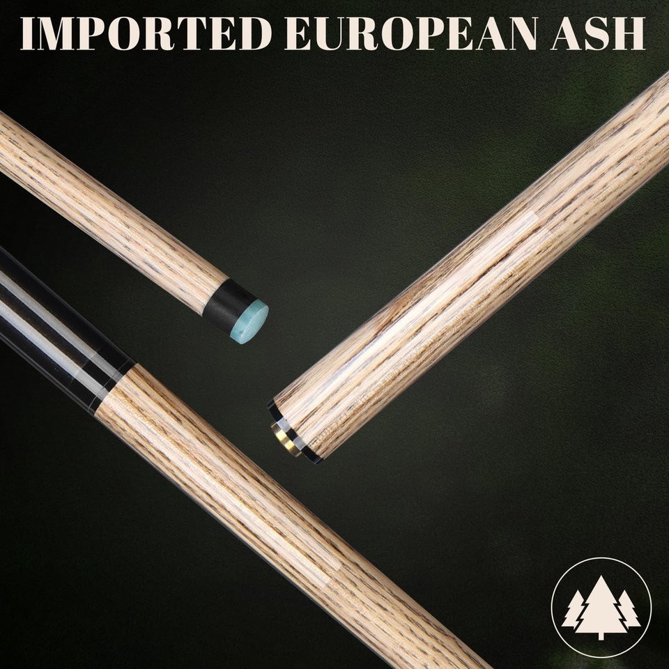 21oz 23oz Break Stick Heavy Hitter Breaking Pool Cue Stick Black (21 oz ...