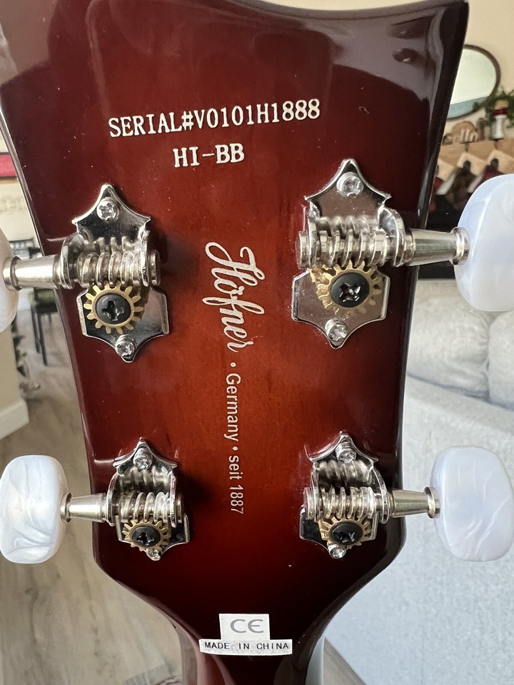 Höfner HI-BB-SB Ignition Violin Bass - Sunburst | eBay
