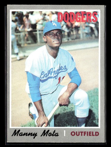 1970 Topps #157 Manny Mota - NM/MT+ Set Break! | eBay
