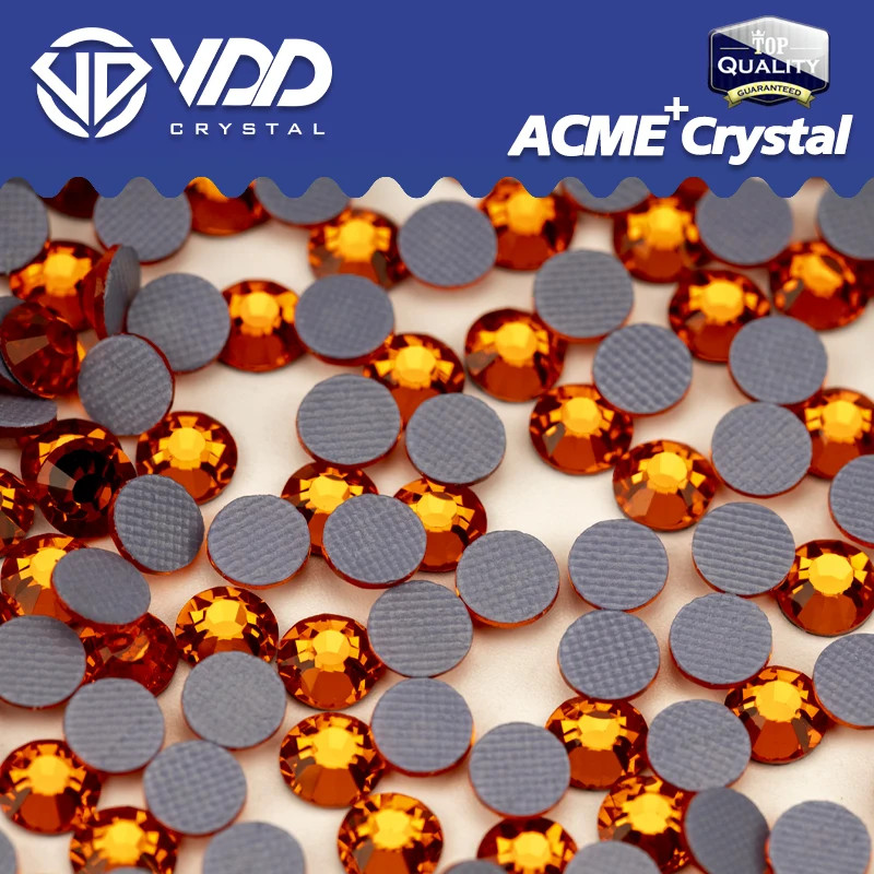 Rhinestone Crystal Flatback Hotfix VDD Siam Garnet Hyacinth Sun | eBay