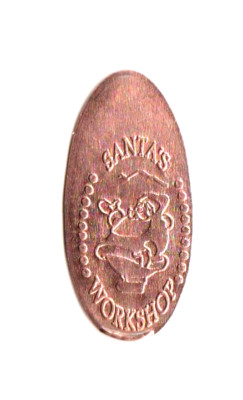 Elongated Penny "SANTA'S WORKSHOP" Cascade CO Zinc | eBay