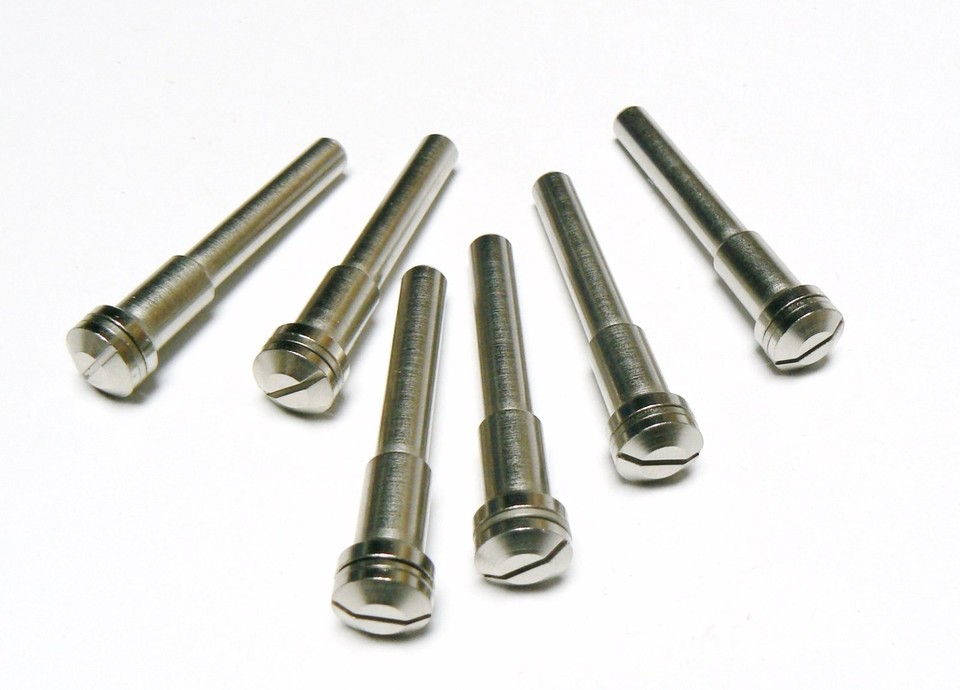 Screw Type Mandrel Arbor 1/4" Shank & Screw Head Wheel Disc Holder A ...