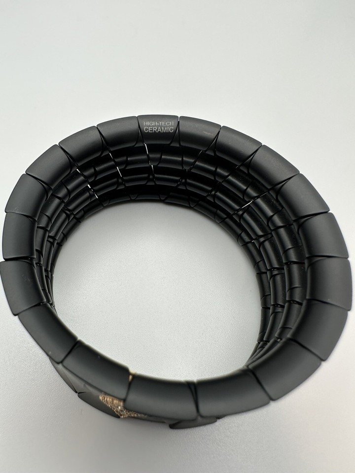 Roberto DeMeglio High Tech Ceramic Black with 18k link and Diamonds ...