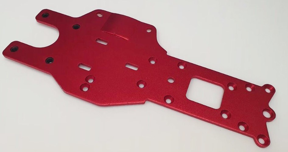 1/5 Baja Buggy Rear Lower Chassis Plate Alloy 5B 5T PRC RV | eBay