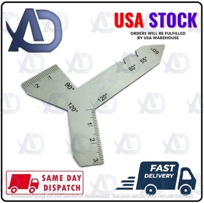 Stainless Steel Universal Grinding Gauge 55, 60, 90,120 Degree Angle ...