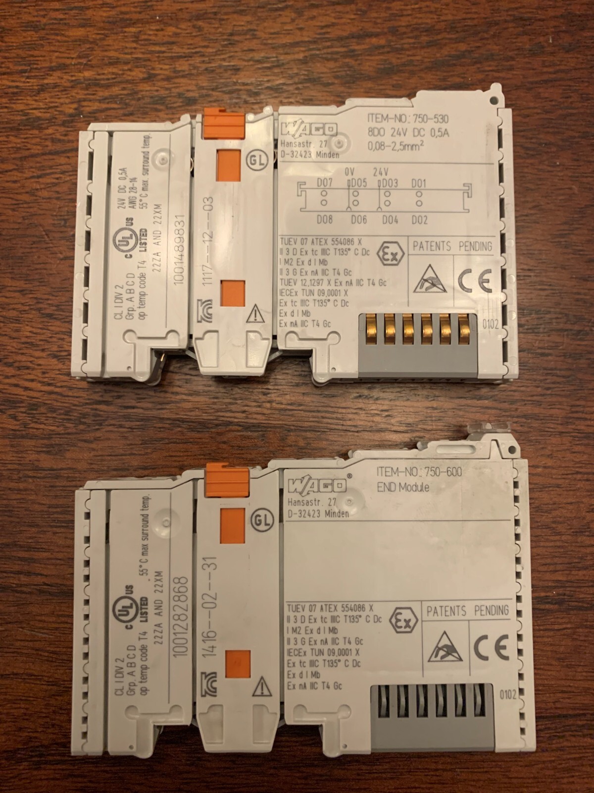 WAGO 750-342 FIELDBUS COUPLER ETHERNET AND DIGITAL INPUT /OUTPUT ...